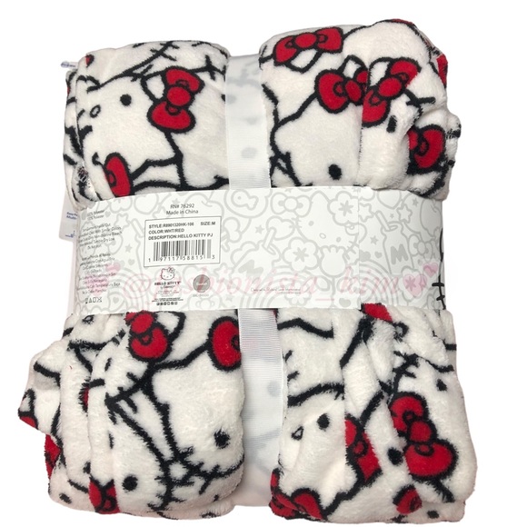 Hello Kitty | Intimates & Sleepwear | Womens Hello Kitty Cozy Plush ...